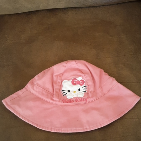 Hello Kitty | Accessories | Hello Kitty Girls Pink Hat Onesizefitsall ...
